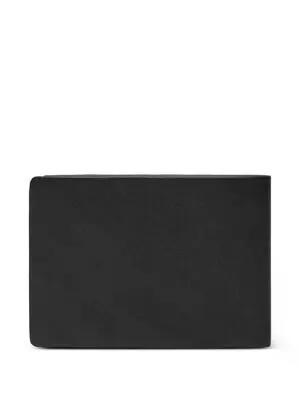Guess Logo-plaque Wallet - Black