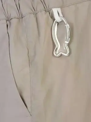 Fedeli Drawstring Shorts With Carabiner Detail