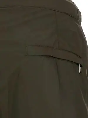 Fedeli Drawstring Shorts With Carabiner Detail - Green