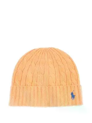 Polo Ralph Lauren Cable-knit Beanie - Orange