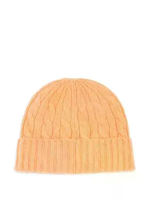 Polo Ralph Lauren Cable-knit Beanie - Orange