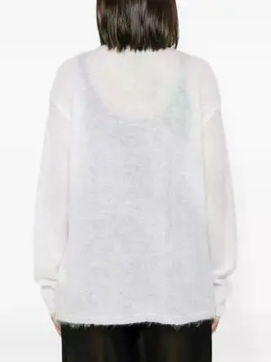 FORTE_FORTE Contrasting-trim Cardigan