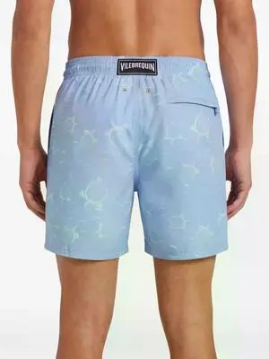 Vilebrequin Turtle-print Drawstring Swim Shorts