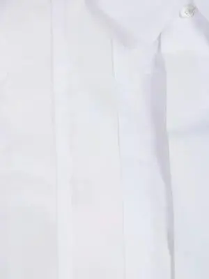Sacai Pleated Sleeveless Shirt - White