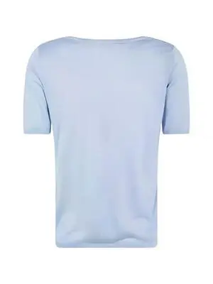 Rossopuro Silk T-shirt - Blue