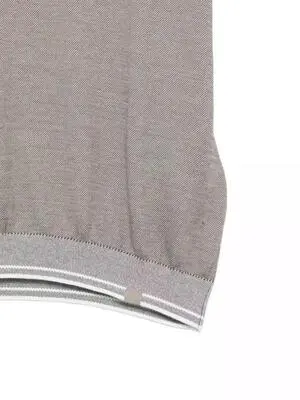 Paul & Shark Striped-trim T-shirt