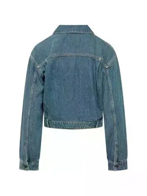 IRO PARIS Jaky Panelled Denim Jacket - Blue