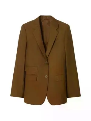 Burberry Wool Mohair Tailored Jacket