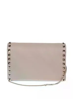 Valentino Garavani Rockstud Leather Clutch