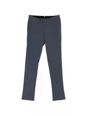 PT TORINO Logo-plaque Tailored Trousers - Blue