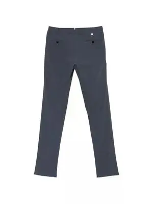PT TORINO Logo-plaque Tailored Trousers - Blue