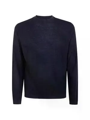 Emporio Armani Men Textured Sweaters For Men