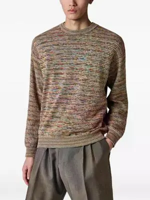 Paul Smith Striped Sweater - Neutrals