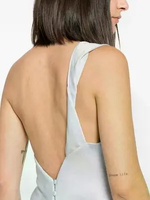 ELEH One-shoulder Maxi Dress - Blue