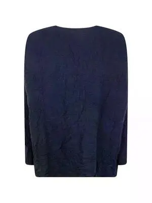 DANIELA GREGIS Crinkled Top - Blue