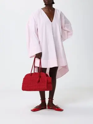 Jacquemus Woven Shoulder Bag - Red