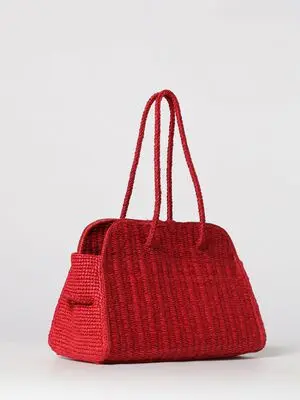 Jacquemus Woven Shoulder Bag - Red