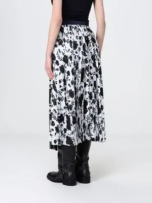 Sacai Crêpe Patchwork Skirt - White