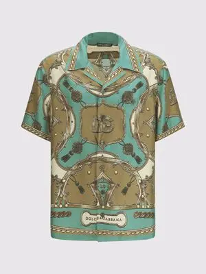 Dolce & Gabbana Printed Silk Shirt