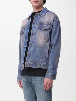 Versace Vintage Effect Denim Jacket