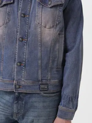 Versace Vintage Effect Denim Jacket