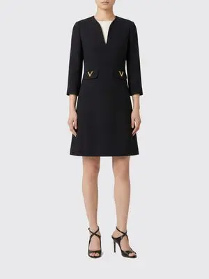Valentino Garavani Virgin Wool And Silk Dress