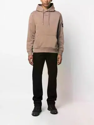 Calvin Klein Heavyweight Cotton Hoodie - Brown