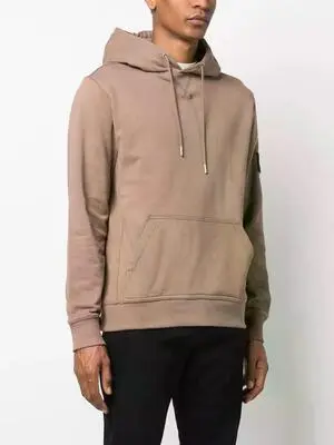 Calvin Klein Heavyweight Cotton Hoodie - Brown