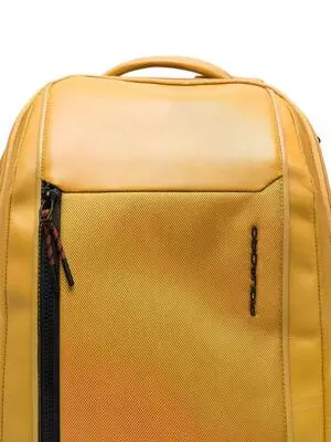 PIQUADRO Zip-up Backpack - Yellow