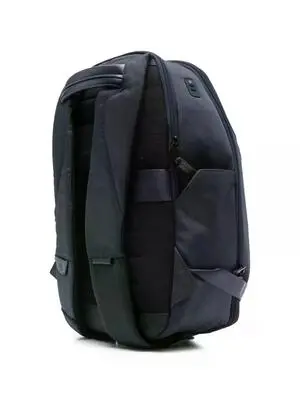 PIQUADRO Zip-up Backpack - Blue