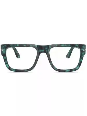 Persol Rectangle Frame Glasses - Blue