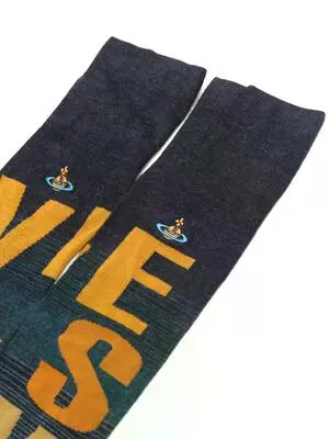 VIVIENNE WESTWOOD Logo-lettering Socks