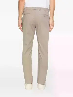BERWICH Vulcano Slim Cut Trousers - Neutrals