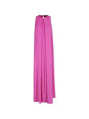 GIANLUCA CAPANNOLO Anka Draped Maxi Dress - Pink