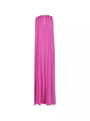 GIANLUCA CAPANNOLO Anka Draped Maxi Dress - Pink
