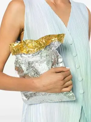 ZILLA Crinkled Metallic Backpack