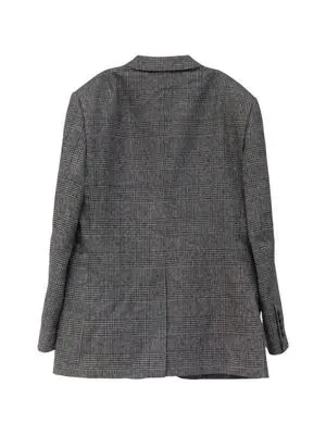 Celine Houndstooth Wool Blazer