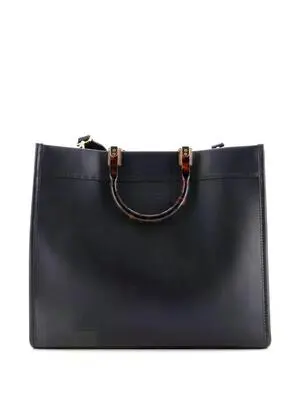Fendi Sunshine Shopper Medium Tote Bag - Black