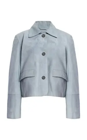 ARMA Suede Jacket - Blue