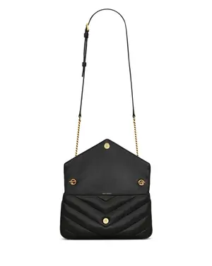Saint Laurent Loulou Top-handle Bag - Black