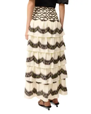 MARIE OLIVER Christie Tiered Skirt