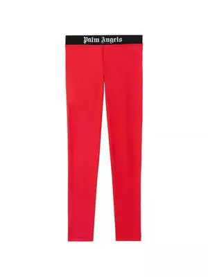 Palm Angels Logo Elasticated Leggings