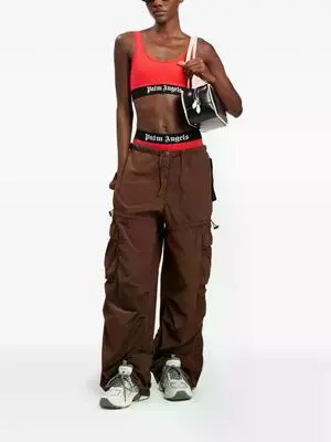 Palm Angels Logo Elasticated Leggings