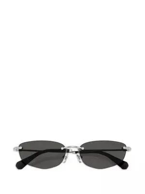 SWAROVSKI Rimless Rectangle Sunglasses