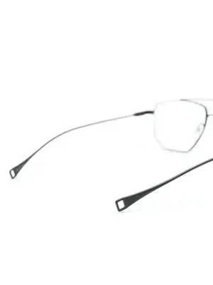 Dita Pilot-frame Glasses - Black