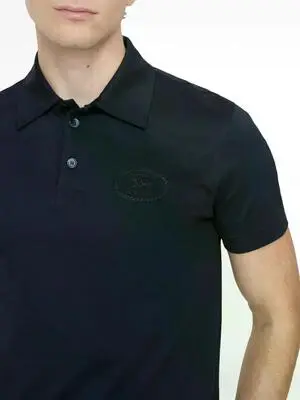 Burberry Cotton Polo Shirt - Blue