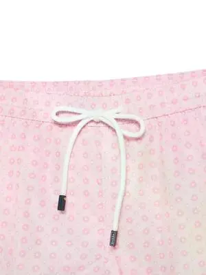 BARBA NAPOLI Floral-print Swim Shorts - Pink