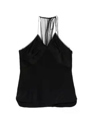 Victoria Beckham Gathered Halterneck Top