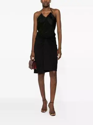 Victoria Beckham Gathered Halterneck Top
