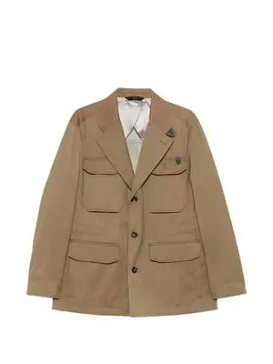 Brioni Multi-pocket Jacket - Neutrals